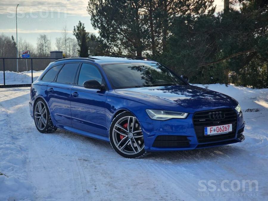 Zils Audi A6 2015 Rīga, ar dzinēja tilpumu 3.00 L un nobraukumu 227 tūkst. km par 20555 €, foto 3 vietnē AUTOMOTO.COM.LV