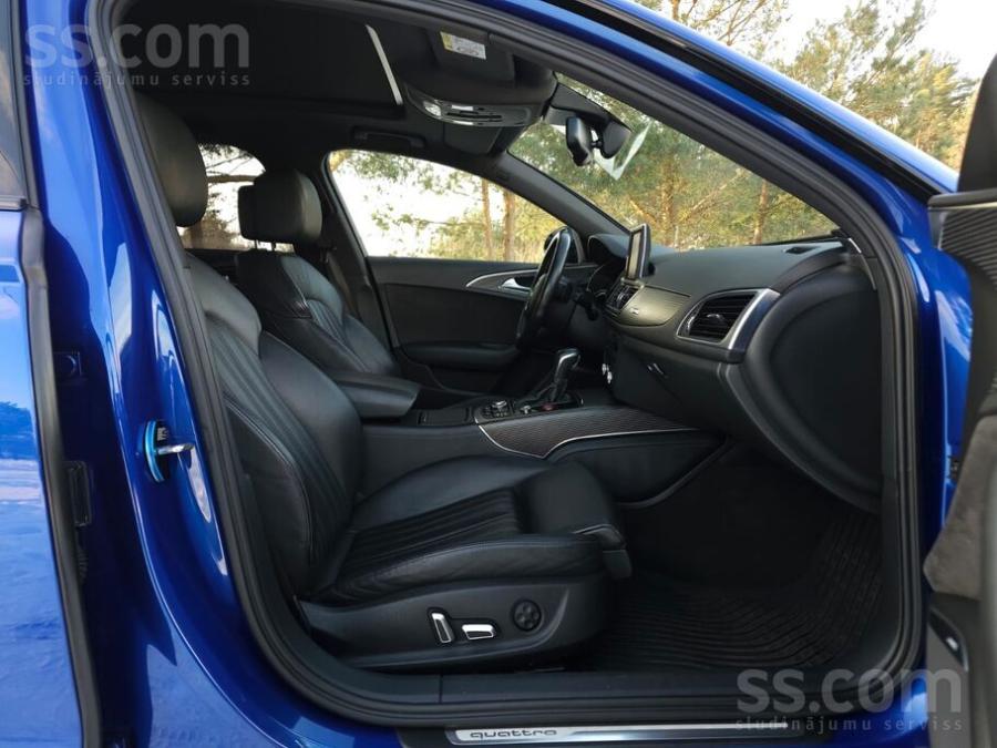 Zils Audi A6 2015 Rīga, ar dzinēja tilpumu 3.00 L un nobraukumu 227 tūkst. km par 20555 €, foto 22 vietnē AUTOMOTO.COM.LV