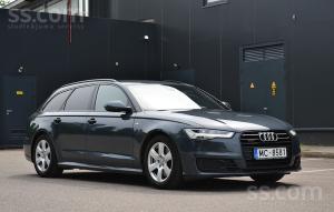 Blue Audi A6 2015 in Riga, with an engine capacity of 3.00 L and mileage of 240 thousand km for 12850 €, photo  on AUTOMOTO.COM.LV
