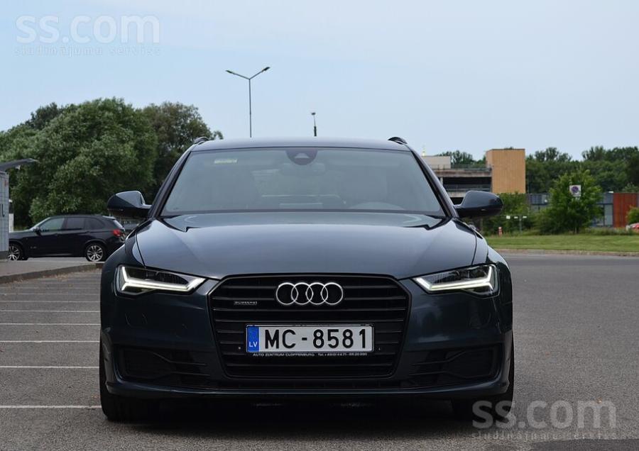 Blue Audi A6 2015 in Riga, with an engine capacity of 3.00 L and mileage of 240 thousand km for 12850 €, photo 8 on AUTOMOTO.COM.LV