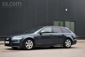 Blue Audi A6 2015 in Riga, with an engine capacity of 3.00 L and mileage of 240 thousand km for 12850 €, photo 9 on AUTOMOTO.COM.LV