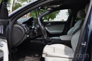 Blue Audi A6 2015 in Riga, with an engine capacity of 3.00 L and mileage of 240 thousand km for 12850 €, photo 13 on AUTOMOTO.COM.LV