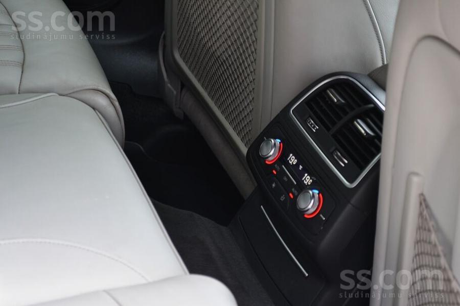 Blue Audi A6 2015 in Riga, with an engine capacity of 3.00 L and mileage of 240 thousand km for 12850 €, photo 20 on AUTOMOTO.COM.LV