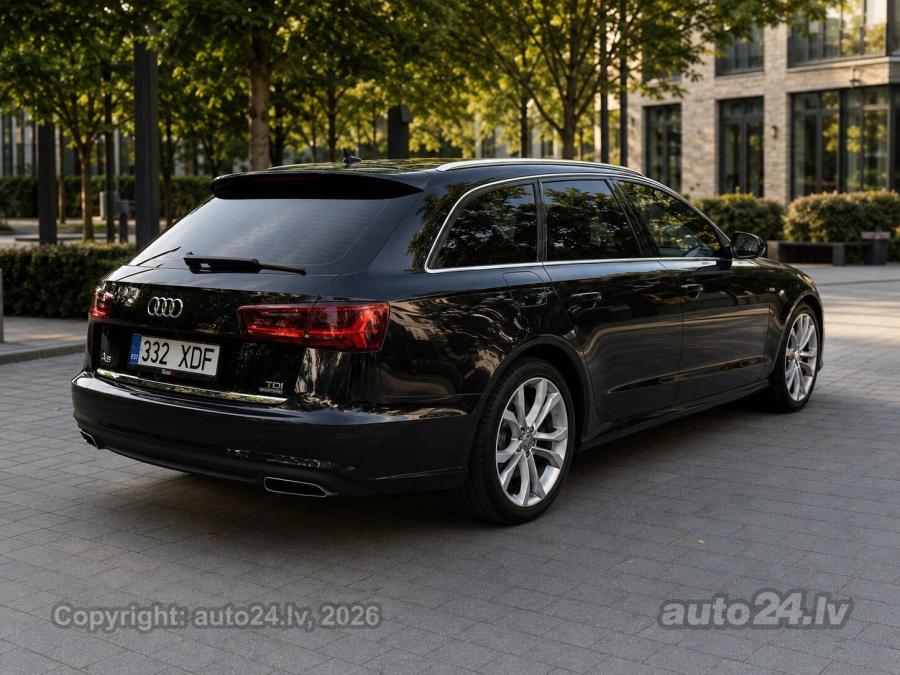 Blue Audi A6 2015 in Tallinn, with an engine capacity of 3.00 L and mileage of 310 thousand km for 14500 €, photo 3 on AUTOMOTO.COM.LV