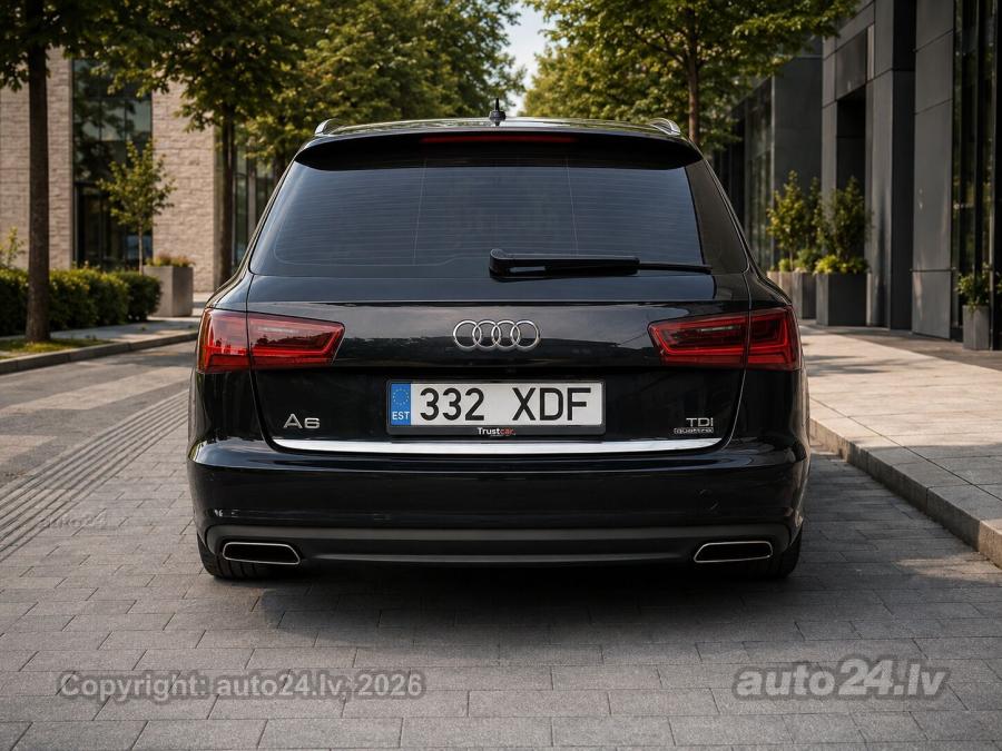 Blue Audi A6 2015 in Tallinn, with an engine capacity of 3.00 L and mileage of 310 thousand km for 14500 €, photo 4 on AUTOMOTO.COM.LV