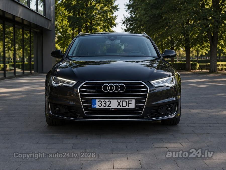 Blue Audi A6 2015 in Tallinn, with an engine capacity of 3.00 L and mileage of 310 thousand km for 14500 €, photo 5 on AUTOMOTO.COM.LV