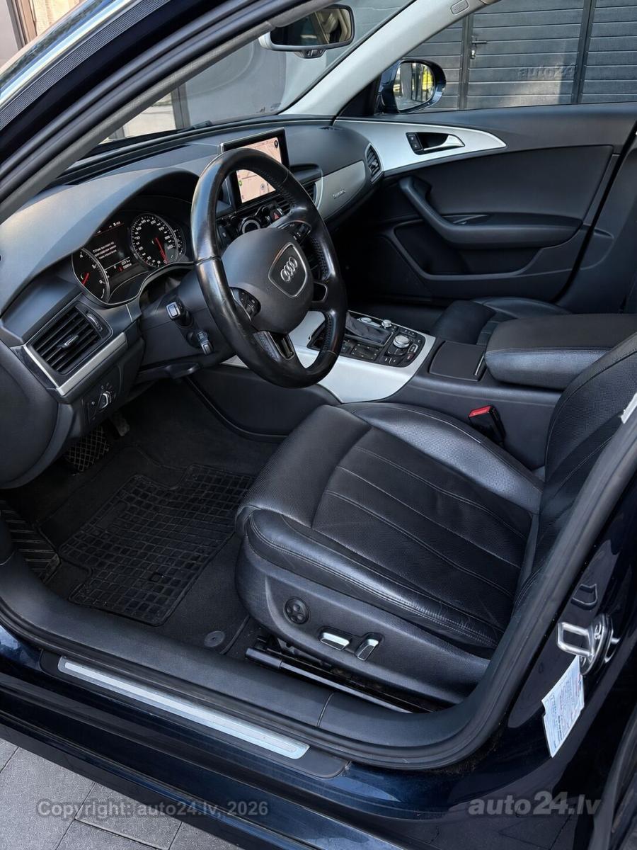 Blue Audi A6 2015 in Tallinn, with an engine capacity of 3.00 L and mileage of 310 thousand km for 14500 €, photo 8 on AUTOMOTO.COM.LV