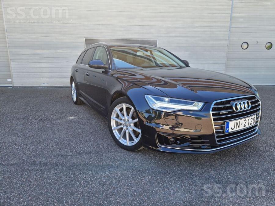 Zils Audi A6 2015 Rīga, ar dzinēja tilpumu 3.00 L un nobraukumu 320 tūkst. km par 14000 €, foto 1 vietnē AUTOMOTO.COM.LV