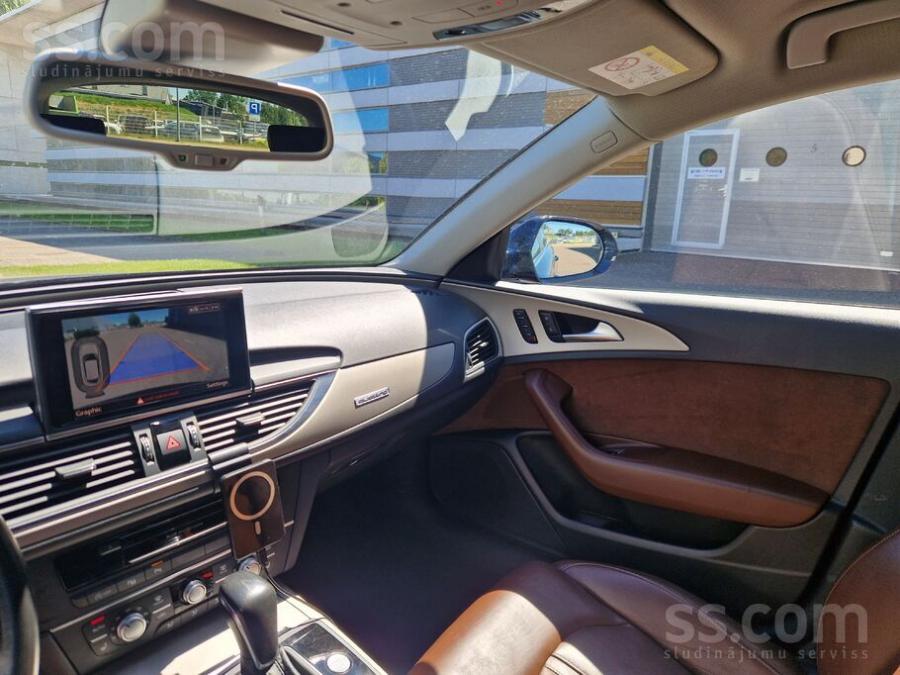 Zils Audi A6 2015 Rīga, ar dzinēja tilpumu 3.00 L un nobraukumu 320 tūkst. km par 14000 €, foto 9 vietnē AUTOMOTO.COM.LV