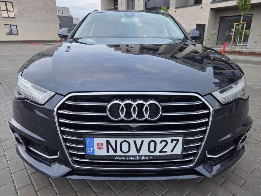 Blue Audi A6 2015 in Kaunas, with an engine capacity of 1.97 L and mileage of 271 thousand km for 14500 €, photo 4 on AUTOMOTO.COM.LV