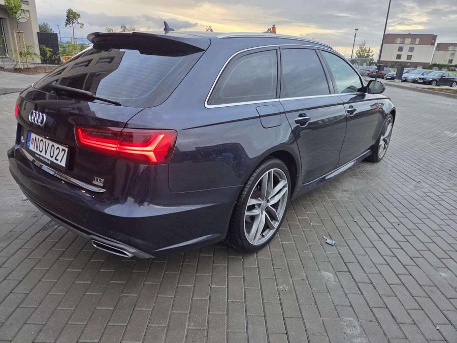 Blue Audi A6 2015 in Kaunas, with an engine capacity of 1.97 L and mileage of 271 thousand km for 14500 €, photo 9 on AUTOMOTO.COM.LV