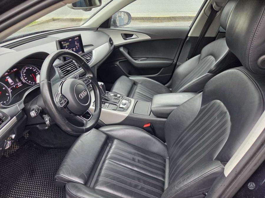 Blue Audi A6 2015 in Kaunas, with an engine capacity of 1.97 L and mileage of 271 thousand km for 14500 €, photo 14 on AUTOMOTO.COM.LV