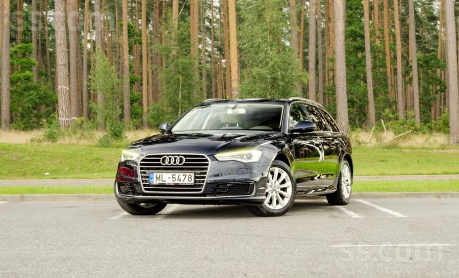 Blue Audi A6 2015 in Riga, with an engine capacity of 2.00 L and mileage of 260 thousand km for 11990 €, photo 1 on AUTOMOTO.COM.LV
