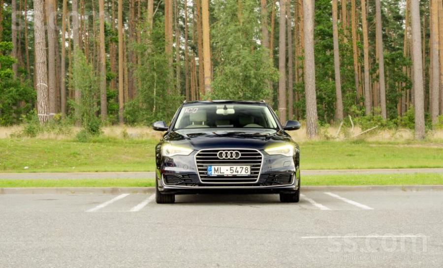 Blue Audi A6 2015 in Riga, with an engine capacity of 2.00 L and mileage of 260 thousand km for 11990 €, photo 4 on AUTOMOTO.COM.LV