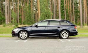 Blue Audi A6 2015 in Riga, with an engine capacity of 2.00 L and mileage of 260 thousand km for 11990 €, photo 6 on AUTOMOTO.COM.LV