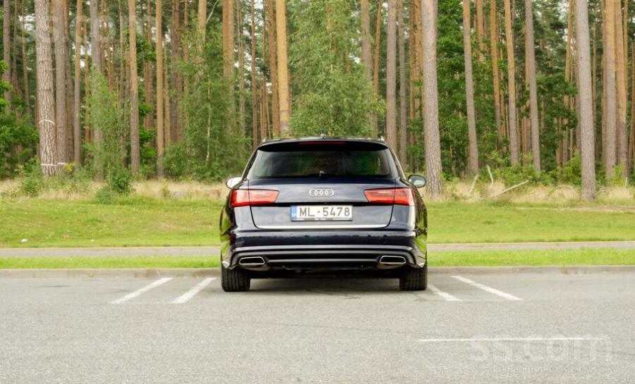 Blue Audi A6 2015 in Riga, with an engine capacity of 2.00 L and mileage of 260 thousand km for 11990 €, photo 8 on AUTOMOTO.COM.LV
