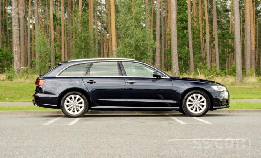 Blue Audi A6 2015 in Riga, with an engine capacity of 2.00 L and mileage of 260 thousand km for 11990 €, photo 10 on AUTOMOTO.COM.LV