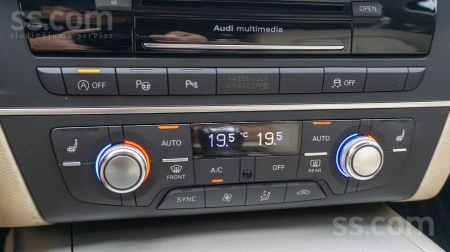 Blue Audi A6 2015 in Riga, with an engine capacity of 2.00 L and mileage of 260 thousand km for 11990 €, photo 17 on AUTOMOTO.COM.LV