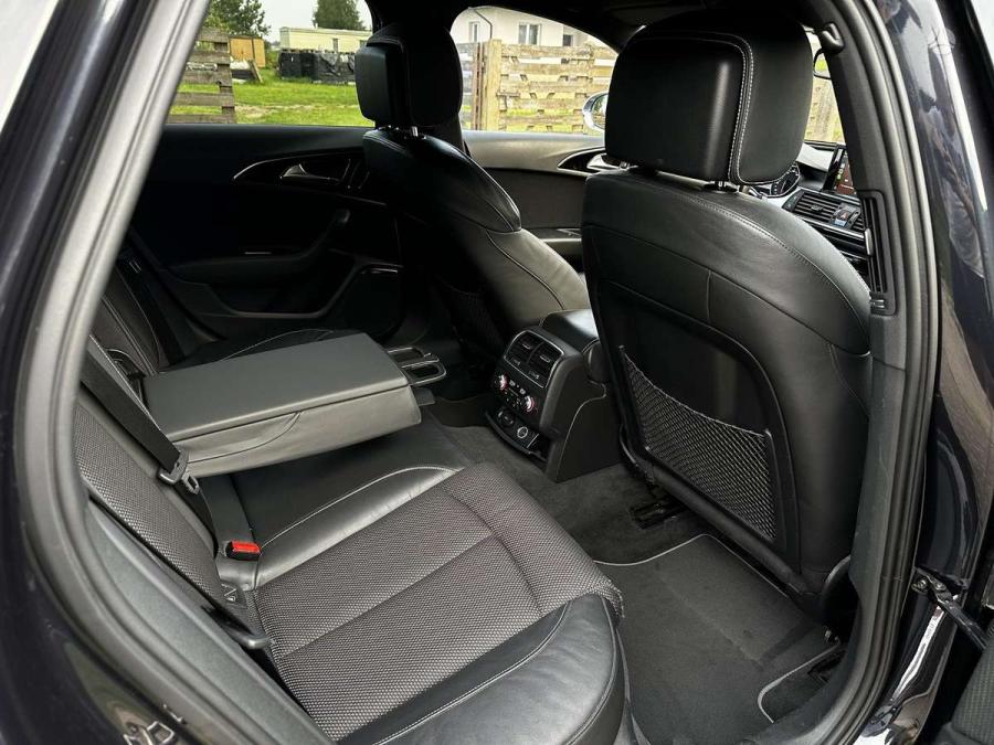 Blue Audi A6 2015 in Vilnius, with an engine capacity of 2.97 L and mileage of 220 thousand km for 17999 €, photo 40 on AUTOMOTO.COM.LV