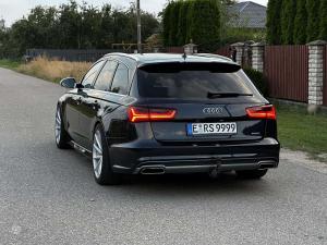 Blue Audi A6 2015 in Vilnius, with an engine capacity of 2.97 L and mileage of 220 thousand km for 17999 €, photo 7 on AUTOMOTO.COM.LV