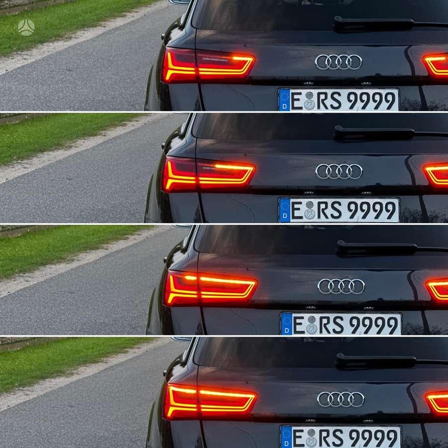 Blue Audi A6 2015 in Vilnius, with an engine capacity of 2.97 L and mileage of 220 thousand km for 17999 €, photo 8 on AUTOMOTO.COM.LV