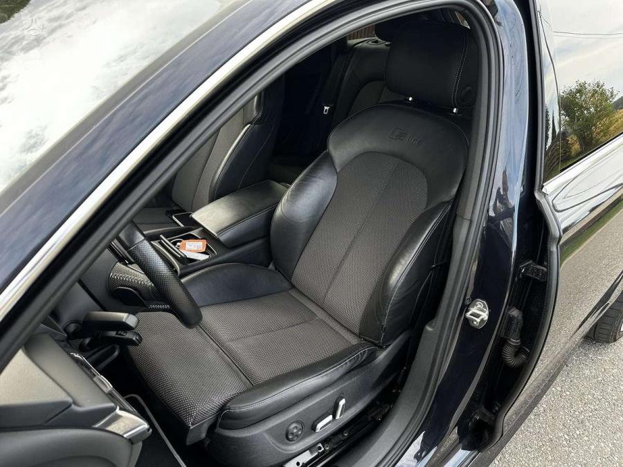 Blue Audi A6 2015 in Vilnius, with an engine capacity of 2.97 L and mileage of 220 thousand km for 17999 €, photo 58 on AUTOMOTO.COM.LV