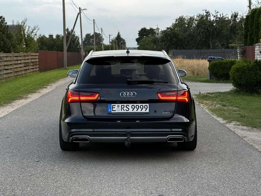 Blue Audi A6 2015 in Vilnius, with an engine capacity of 2.97 L and mileage of 220 thousand km for 17999 €, photo 9 on AUTOMOTO.COM.LV
