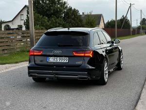 Blue Audi A6 2015 in Vilnius, with an engine capacity of 2.97 L and mileage of 220 thousand km for 17999 €, photo 14 on AUTOMOTO.COM.LV