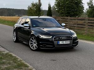 Blue Audi A6 2015 in Vilnius, with an engine capacity of 2.97 L and mileage of 220 thousand km for 17999 €, photo 17 on AUTOMOTO.COM.LV