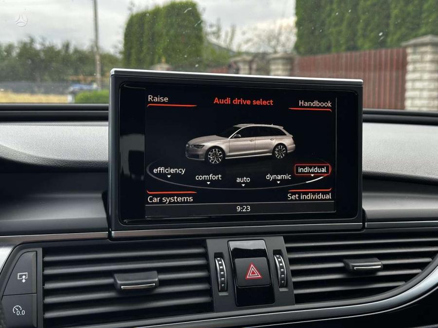 Blue Audi A6 2015 in Vilnius, with an engine capacity of 2.97 L and mileage of 220 thousand km for 17999 €, photo 82 on AUTOMOTO.COM.LV