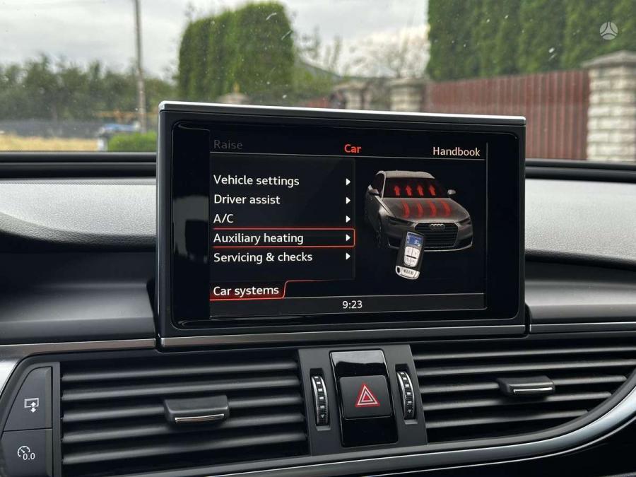 Blue Audi A6 2015 in Vilnius, with an engine capacity of 2.97 L and mileage of 220 thousand km for 17999 €, photo 86 on AUTOMOTO.COM.LV