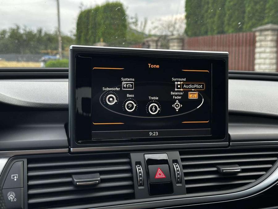 Blue Audi A6 2015 in Vilnius, with an engine capacity of 2.97 L and mileage of 220 thousand km for 17999 €, photo 77 on AUTOMOTO.COM.LV