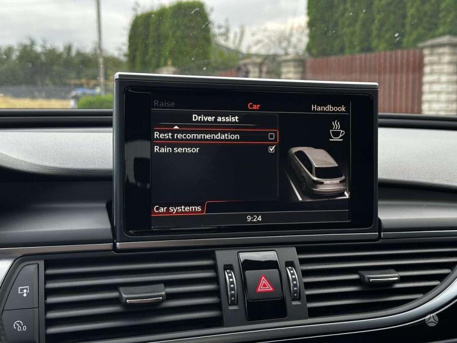 Blue Audi A6 2015 in Vilnius, with an engine capacity of 2.97 L and mileage of 220 thousand km for 17999 €, photo 93 on AUTOMOTO.COM.LV