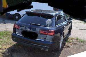 Blue Audi A6 2015 in Jonava, with an engine capacity of 1.97 L and mileage of 224 thousand km for 8000 €, photo 5 on AUTOMOTO.COM.LV