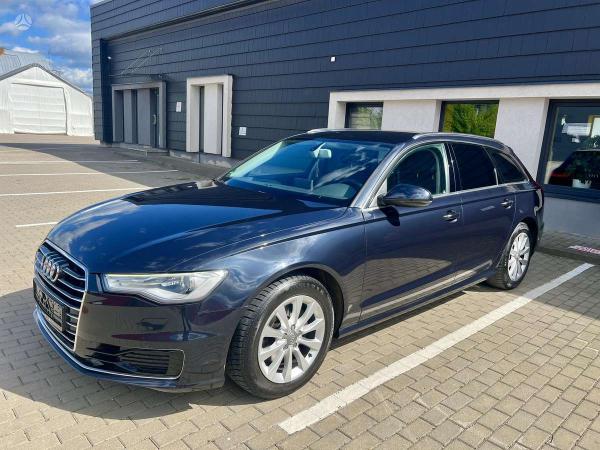 Blue Audi A6 2015 in Kaunas, with an engine capacity of 1.97 L and mileage of 275 thousand km for 10999 €, photo 1 on AUTOMOTO.COM.LV