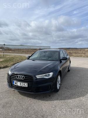 Blue Audi A6 2015 in Riga, with an engine capacity of 2.00 L and mileage of 330 thousand km for 10500 €, photo  on AUTOMOTO.COM.LV
