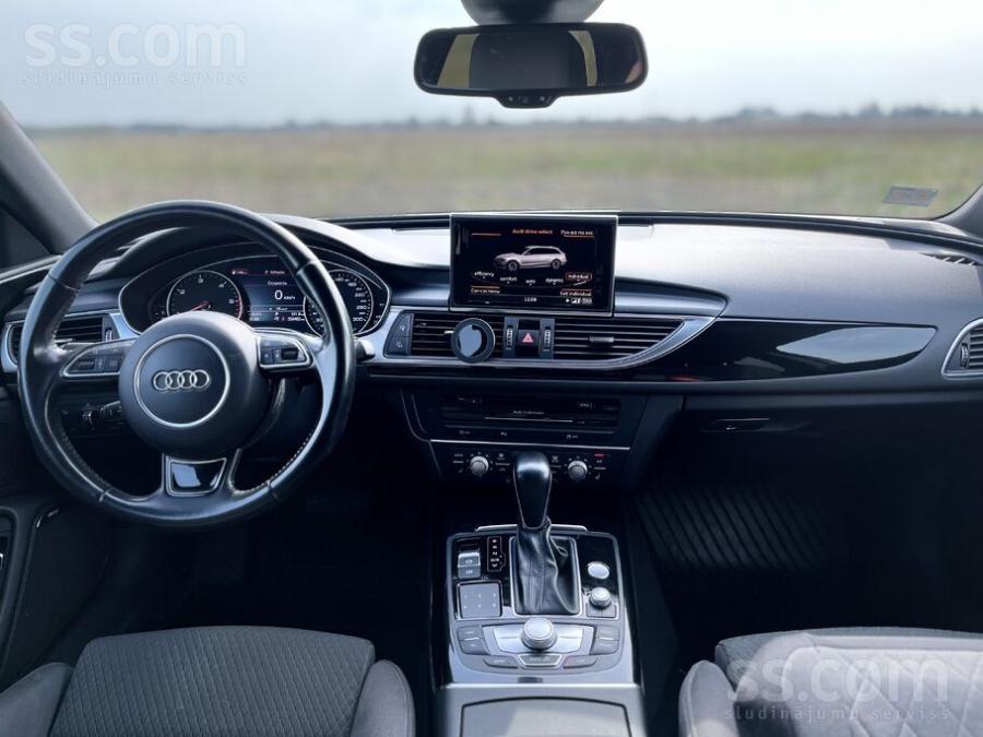 Blue Audi A6 2015 in Riga, with an engine capacity of 2.00 L and mileage of 330 thousand km for 10500 €, photo 6 on AUTOMOTO.COM.LV