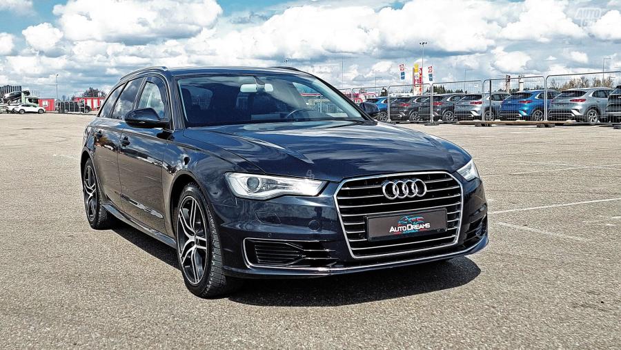 Blue Audi A6 2015 in Vilnius, with an engine capacity of 2.00 L and mileage of 333 thousand km for 9900 €, photo 1 on AUTOMOTO.COM.LV