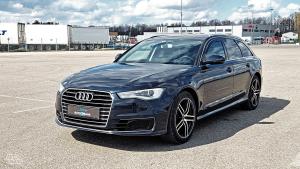 Blue Audi A6 2015 in Vilnius, with an engine capacity of 2.00 L and mileage of 333 thousand km for 9900 €, photo 3 on AUTOMOTO.COM.LV