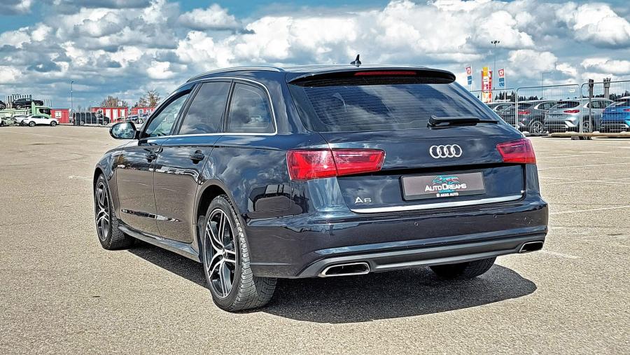 Blue Audi A6 2015 in Vilnius, with an engine capacity of 2.00 L and mileage of 333 thousand km for 9900 €, photo 4 on AUTOMOTO.COM.LV