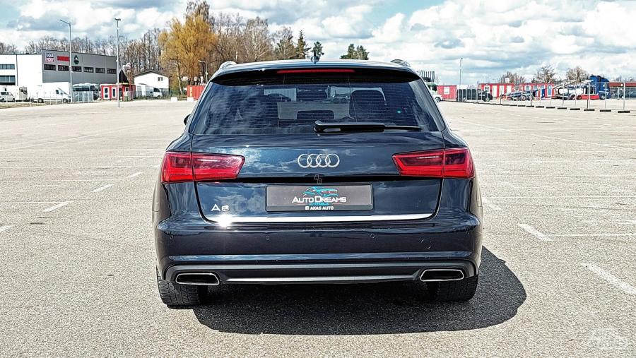Blue Audi A6 2015 in Vilnius, with an engine capacity of 2.00 L and mileage of 333 thousand km for 9900 €, photo 7 on AUTOMOTO.COM.LV