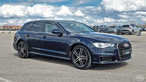 Blue Audi A6 2015 in Vilnius, with an engine capacity of 2.00 L and mileage of 333 thousand km for 9900 €, photo 10 on AUTOMOTO.COM.LV