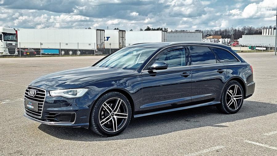 Blue Audi A6 2015 in Vilnius, with an engine capacity of 2.00 L and mileage of 333 thousand km for 9900 €, photo 11 on AUTOMOTO.COM.LV