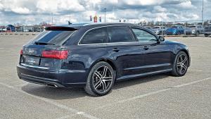 Blue Audi A6 2015 in Vilnius, with an engine capacity of 2.00 L and mileage of 333 thousand km for 9900 €, photo 13 on AUTOMOTO.COM.LV