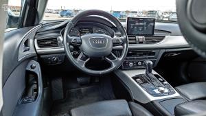 Blue Audi A6 2015 in Vilnius, with an engine capacity of 2.00 L and mileage of 333 thousand km for 9900 €, photo 18 on AUTOMOTO.COM.LV
