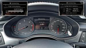Blue Audi A6 2015 in Vilnius, with an engine capacity of 2.00 L and mileage of 333 thousand km for 9900 €, photo 28 on AUTOMOTO.COM.LV