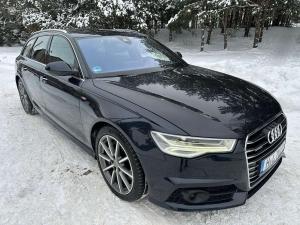 Blue Audi A6 2016 in Vilnius, with an engine capacity of 2.97 L and mileage of 262 thousand km for 17700 €, photo 6 on AUTOMOTO.COM.LV