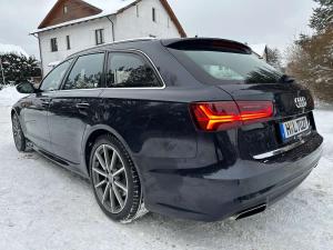 Blue Audi A6 2016 in Vilnius, with an engine capacity of 2.97 L and mileage of 262 thousand km for 17700 €, photo 12 on AUTOMOTO.COM.LV
