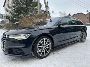 Blue Audi A6 2016 in Vilnius, with an engine capacity of 2.97 L and mileage of 262 thousand km for 17700 €, photo 13 on AUTOMOTO.COM.LV