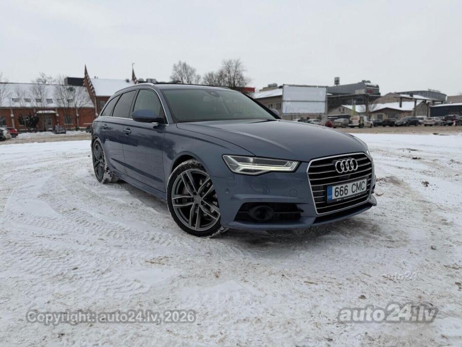 Zils Audi A6 2016 Tallina, ar dzinēja tilpumu 3.00 L un nobraukumu 287 tūkst. km par 17750 €, foto 1 vietnē AUTOMOTO.COM.LV